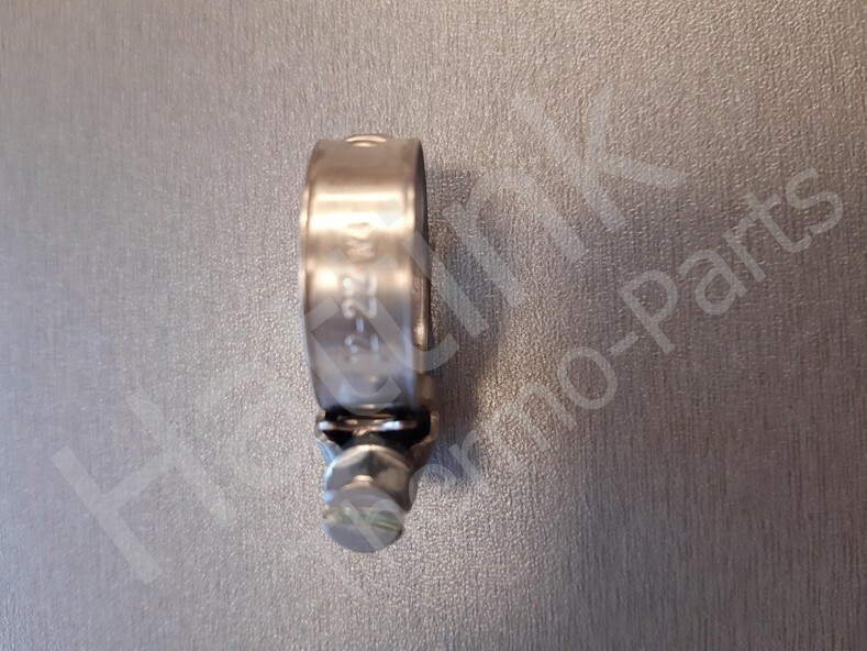 Fascetta stringitubo in acciaio inox tipo Vite senza fine Plastimo Ø12 ...